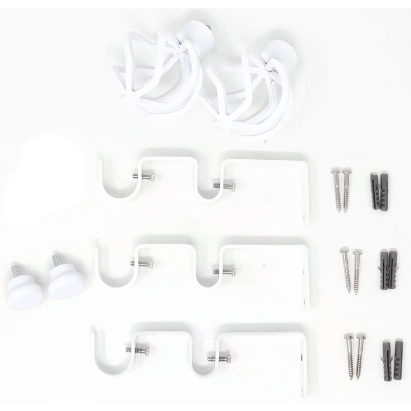 Darby Home Co Mikel Double Curtain Rod & Reviews | Wayfair