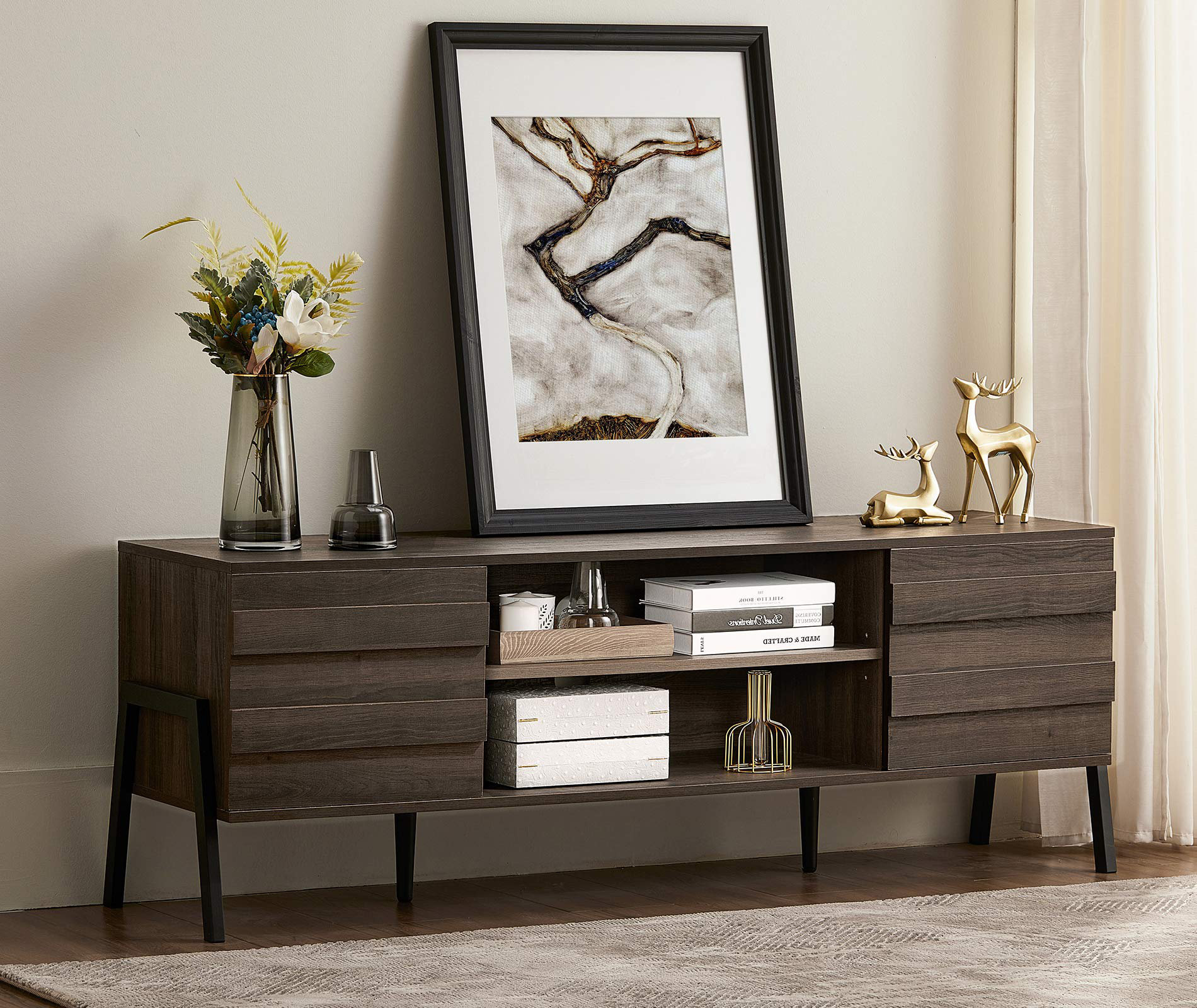 17 Stories Deklynn TV Stand for TVs up to 65" | Wayfair