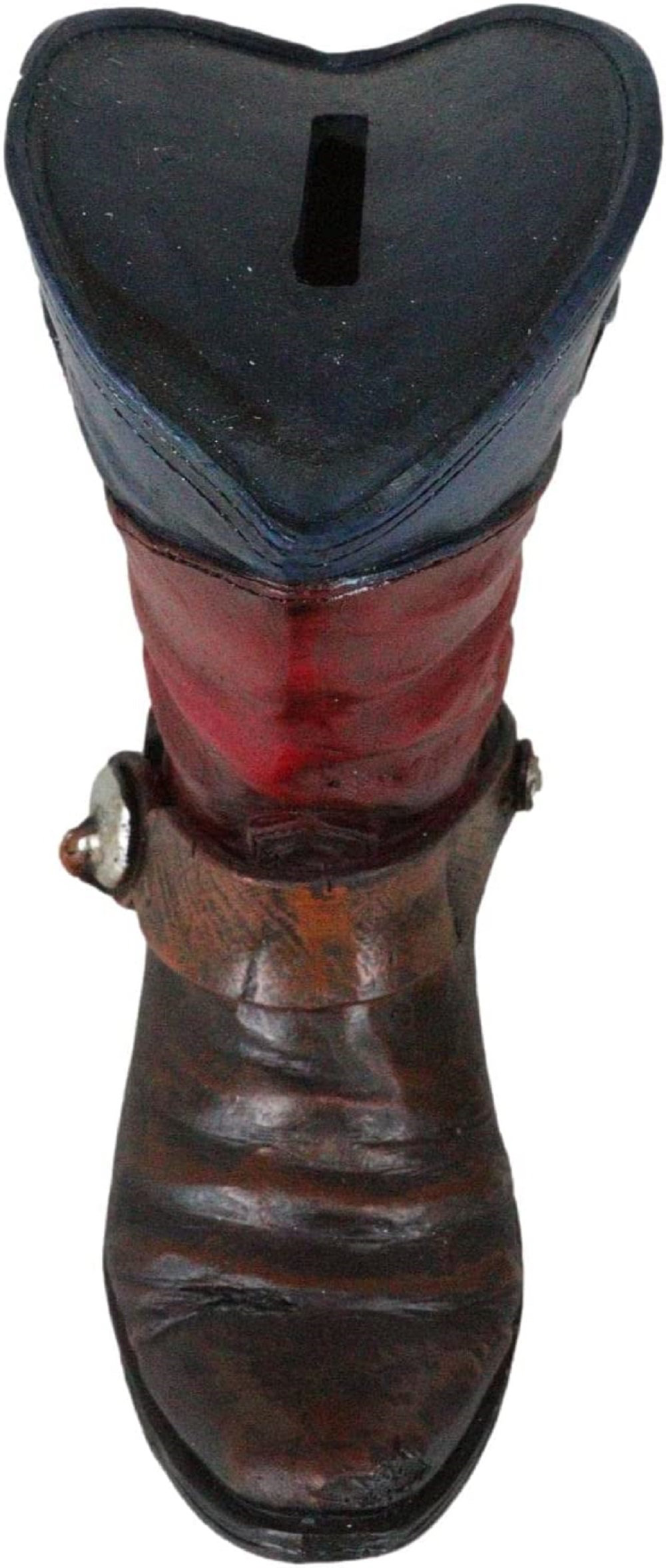 The Holiday Aisle® Rustic Western Patriotic Texas State Flag Cowboy Cowgirl Boot With Concho ...