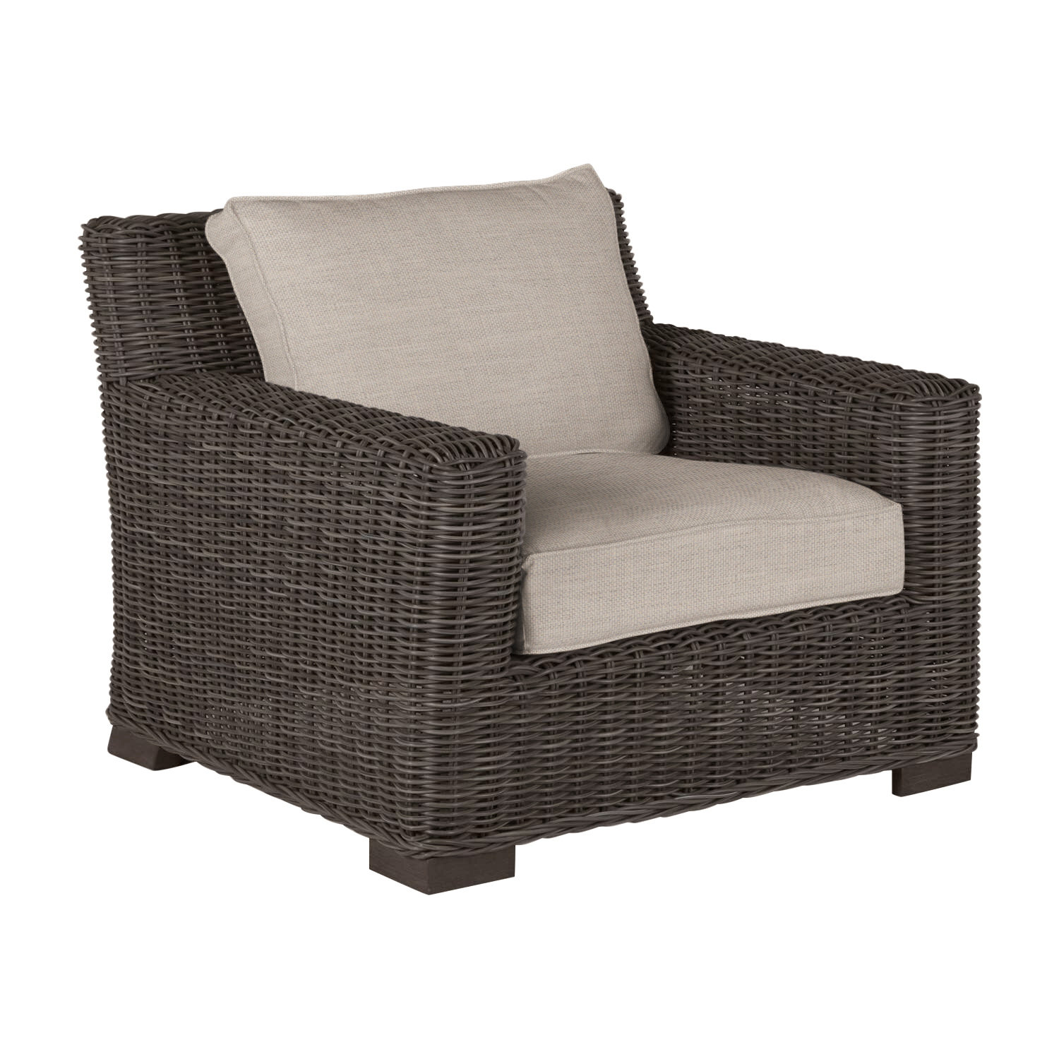 Summer Classics Rustic Woven Lounge Chair | Wayfair