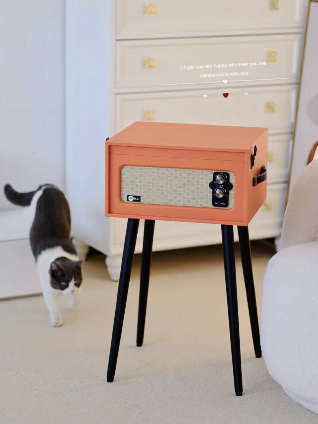 Arkrocket Audio Arkrocket Discovery Bluetooth Record Player Stand with ...