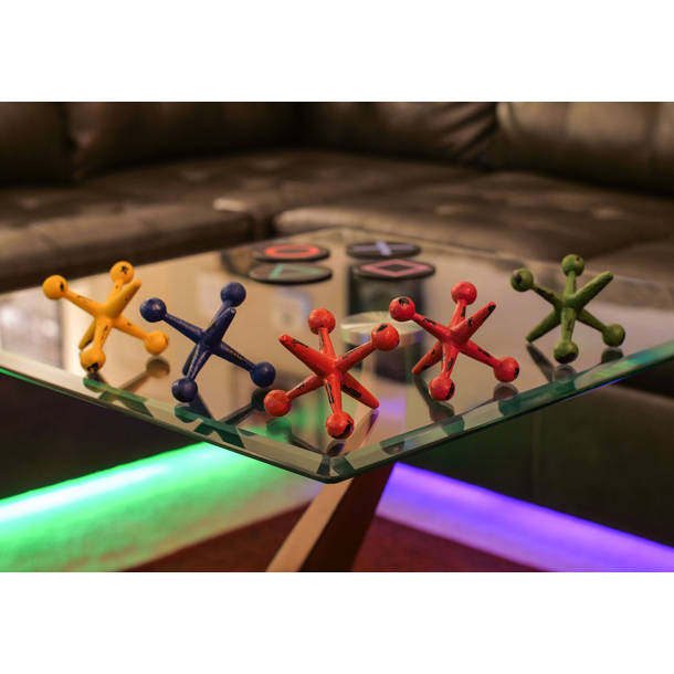 17 Stories Enamel Painted Cast Iron Giant Jack Decorative Metal ...