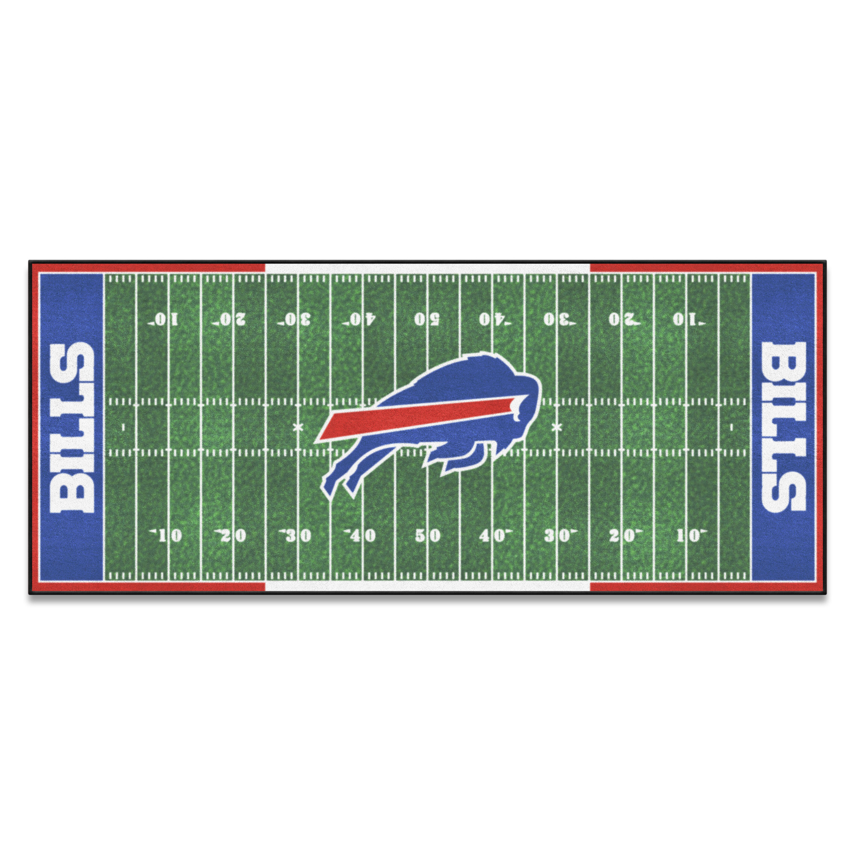 FANMATS NFL Buffalo Bills Football Field Runner & Reviews | Wayfair