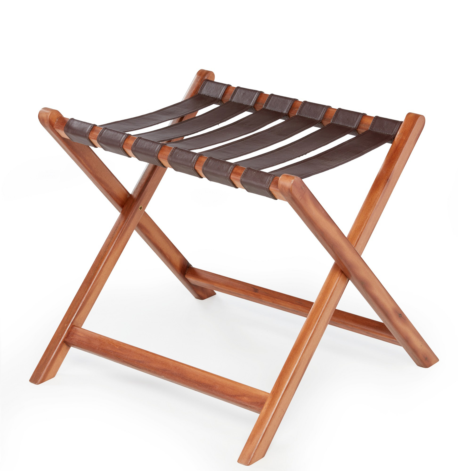 Roselli Wood Folding Luggage Rack | Wayfair