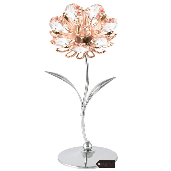 MatashiCrystal Crystal Studded Sunflower Table-Top Sculpture & Reviews ...