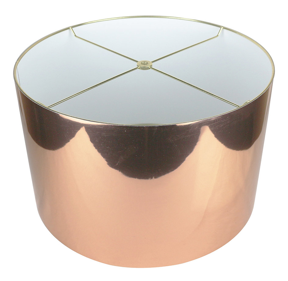 Lark Manor Ganya 10'' H Metal Drum Lamp Shade ( Spider ) & Reviews ...