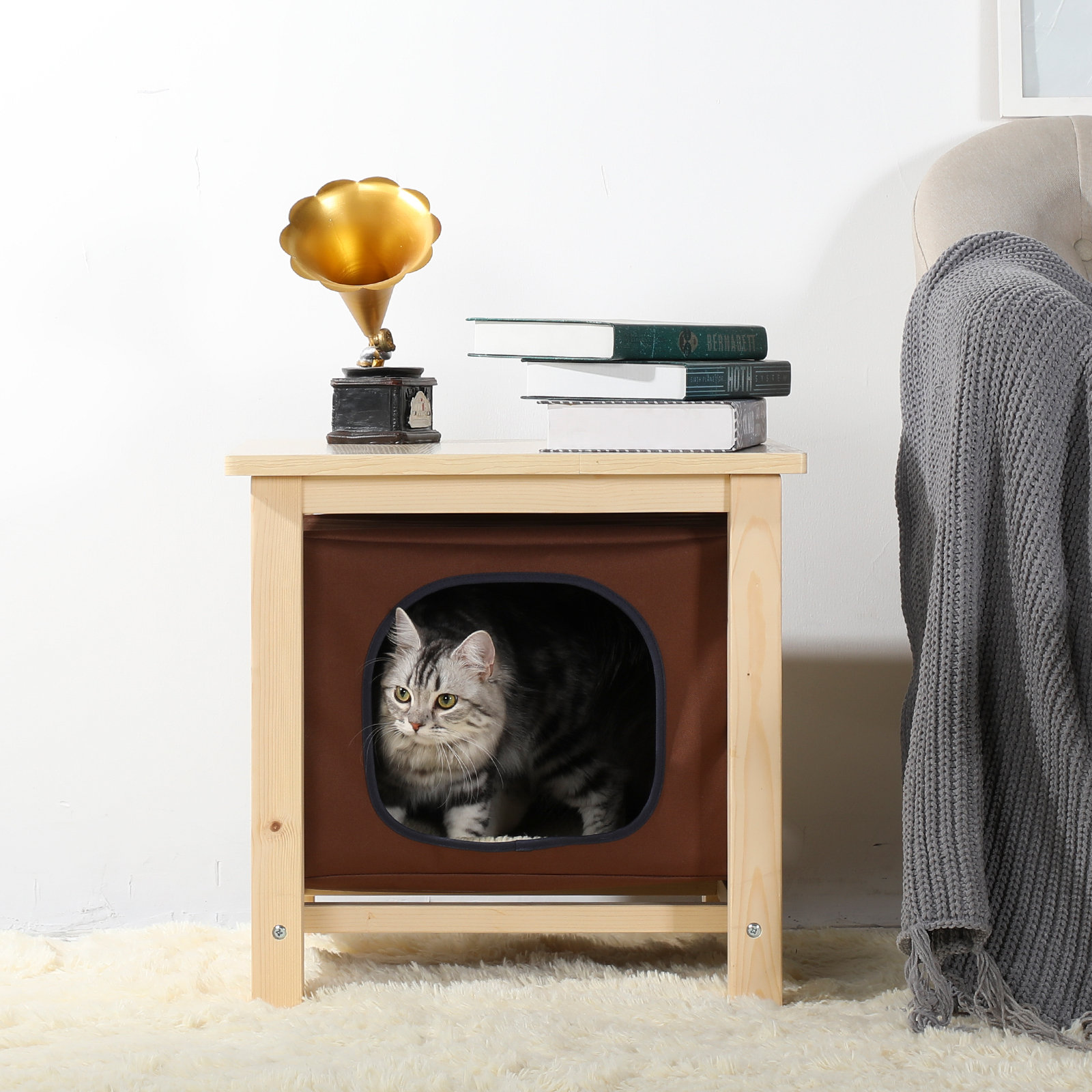 Tucker Murphy Pet™ Cat House Indoor | Wayfair