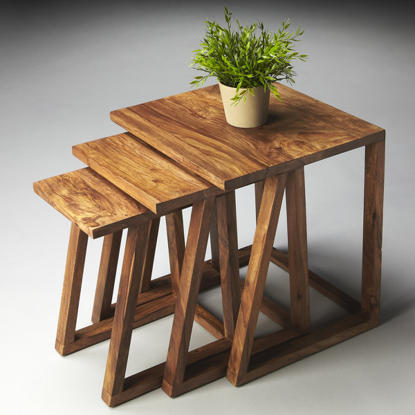 Union Rustic Twaine 3-Piece Nest of Tables & Reviews | Wayfair.co.uk