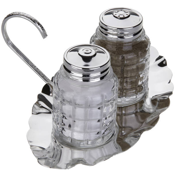 Corbell Silver Company Queen Anne 6 Piece Round Cruet Set & Reviews ...