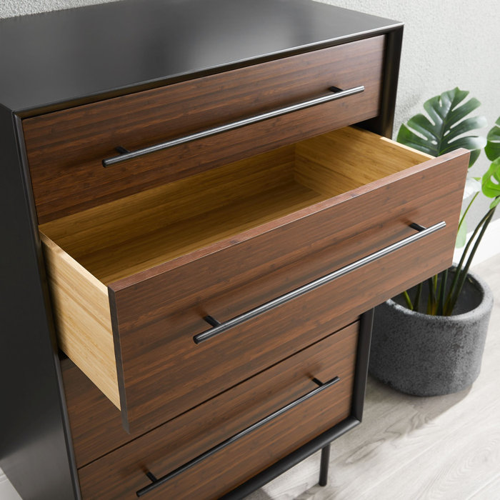 AllModern Raines 4 Drawer Chest | Wayfair