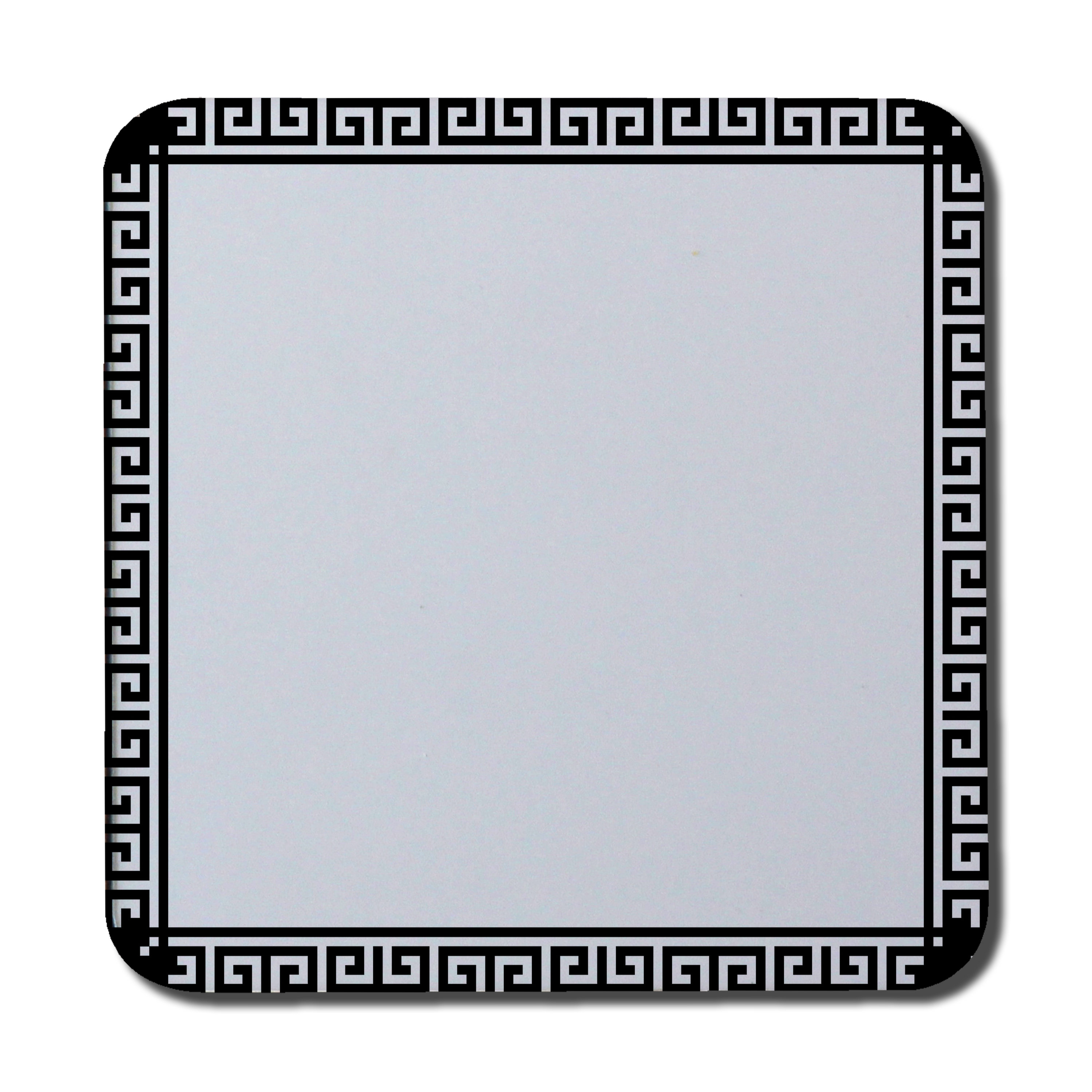 World Menagerie Greek Key Border Frame Coaster | Wayfair.co.uk