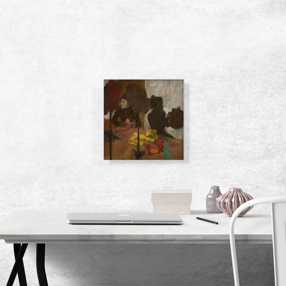 ARTCANVAS The Milliners 1882 On Canvas by Edgar Degas Painting | Wayfair