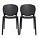 2xHome Set Of 2 Modern Plastic Pool Side Armless Dining Chair | Wayfair