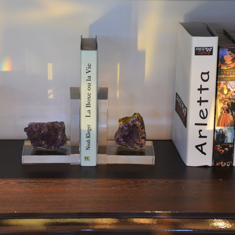 ellahome Crystal Bookends | Perigold