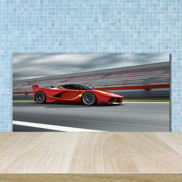 Ebern Designs Splashback - Backsplash - Cooker Hob Wall Splashback ...