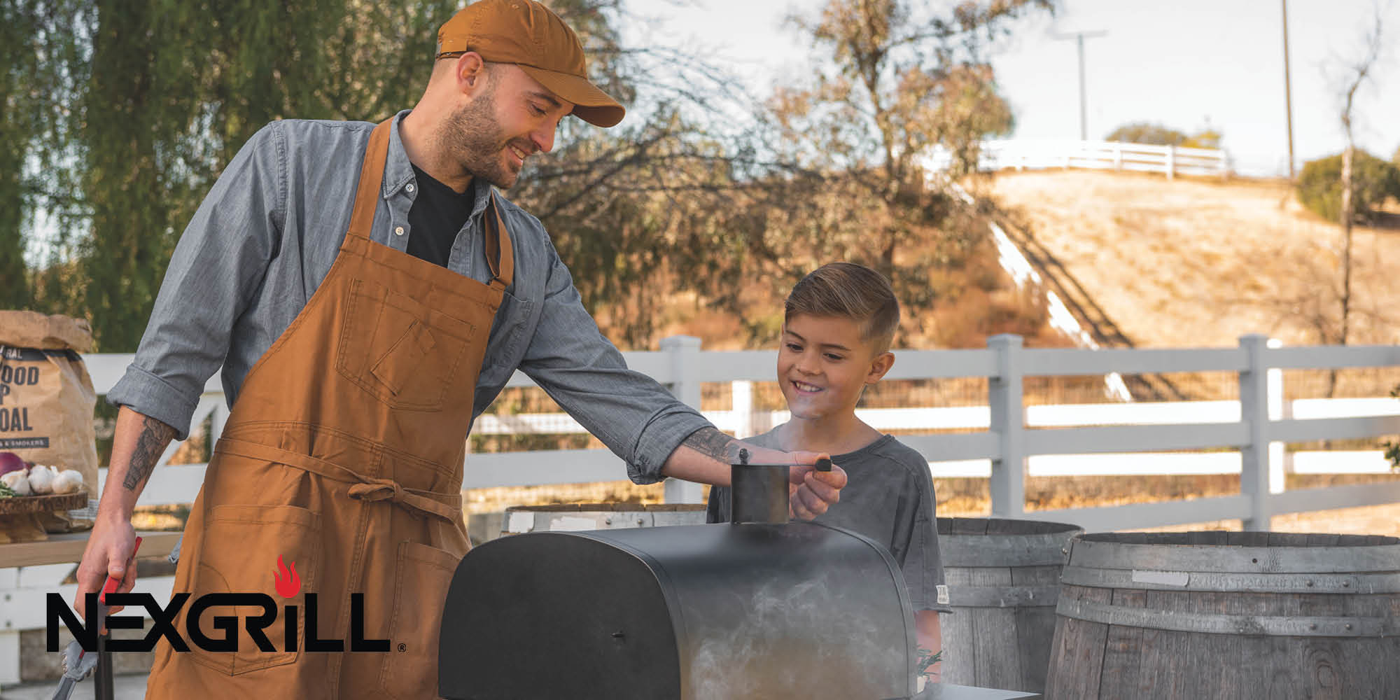 Nexgrill 17.5" Barbecue Barrel Charcoal Grill - Wayfair Canada