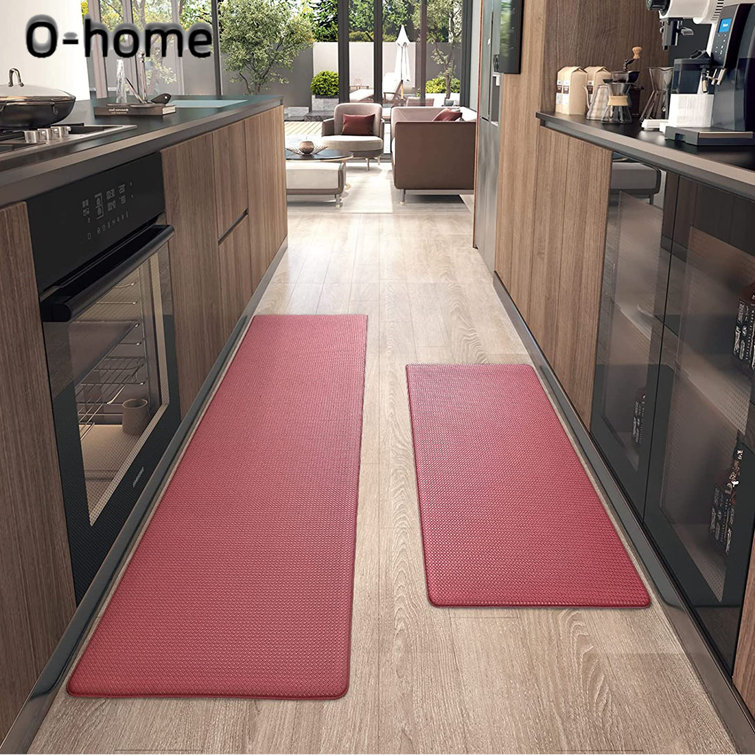 O-home Kitchen Rugs, Kitchen Rug Set 2 Piece Kitchen Runner Rug Kitchen ...