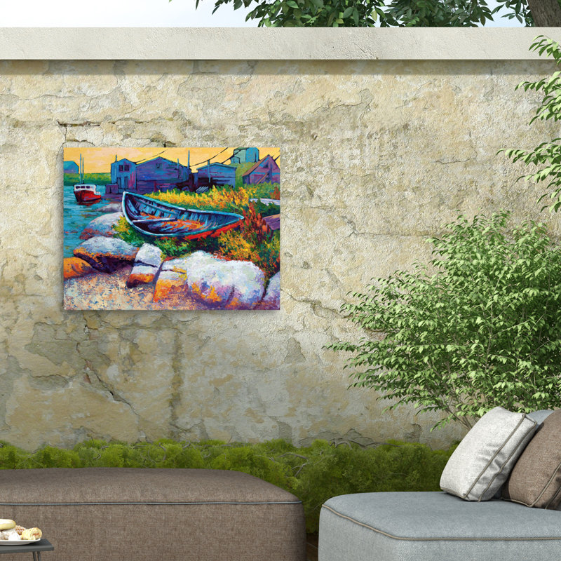 Breakwater Bay Marion Rose Brooksdale Outdoor Canvas | Wayfair