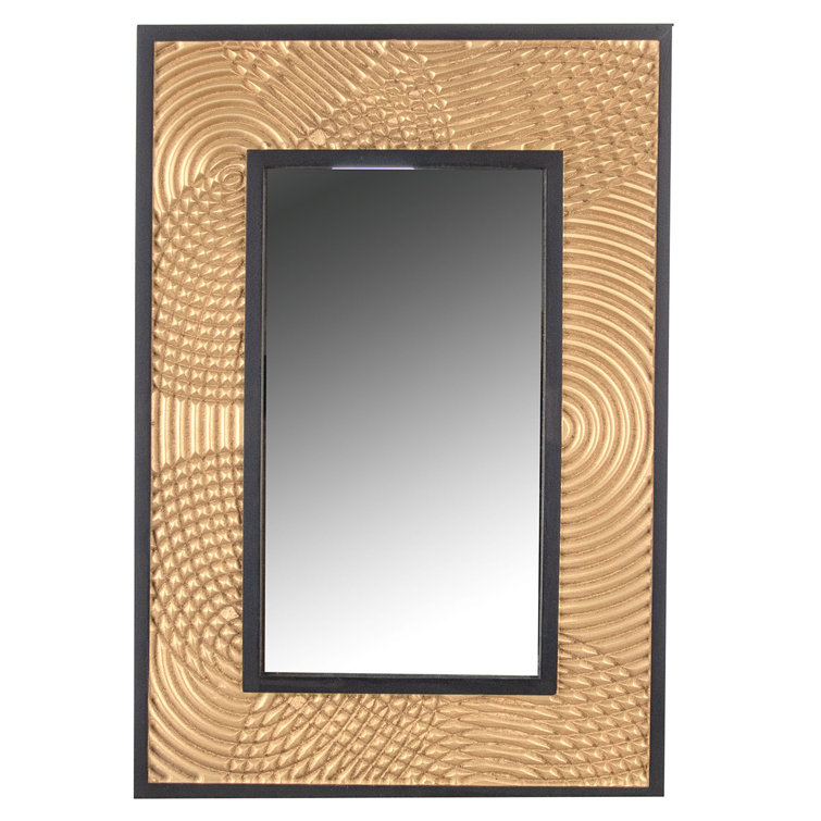Marlow Home Co. Drumgurland Rectangle Wood Wall Mirror | Wayfair.co.uk
