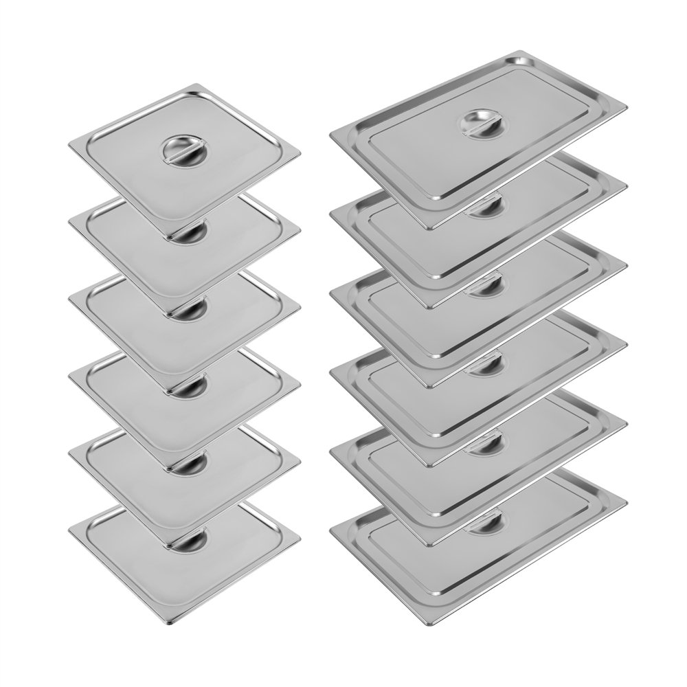 SUNYOU Stainless Steel Steam Pan Lid 6-Pack | Wayfair