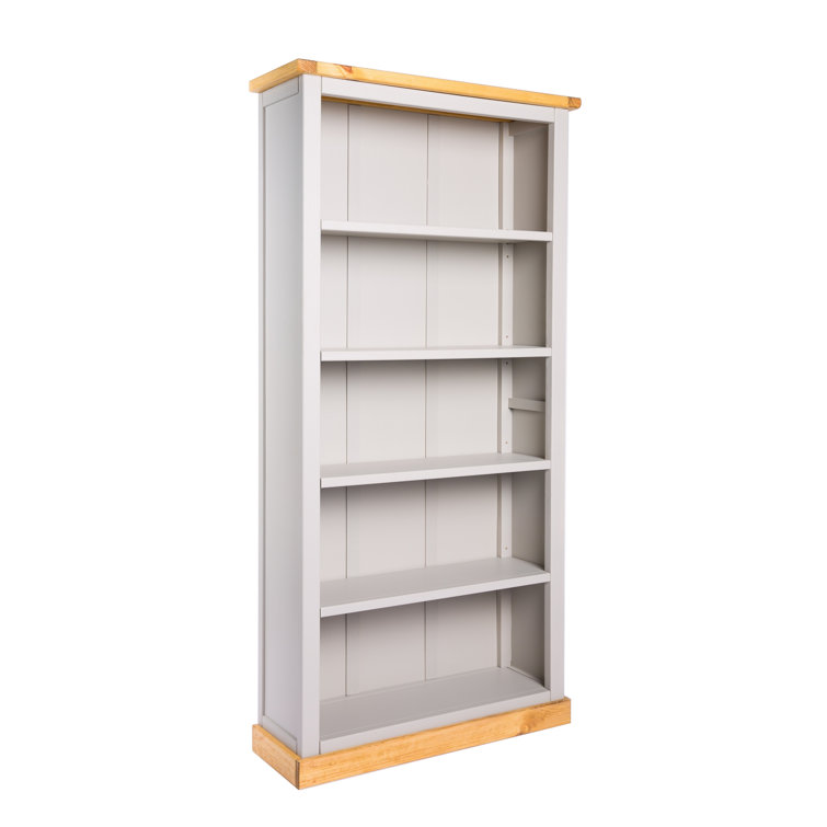Brambly Cottage Cadell 180cm H x 90cm W Standard Bookcase | Wayfair.co.uk