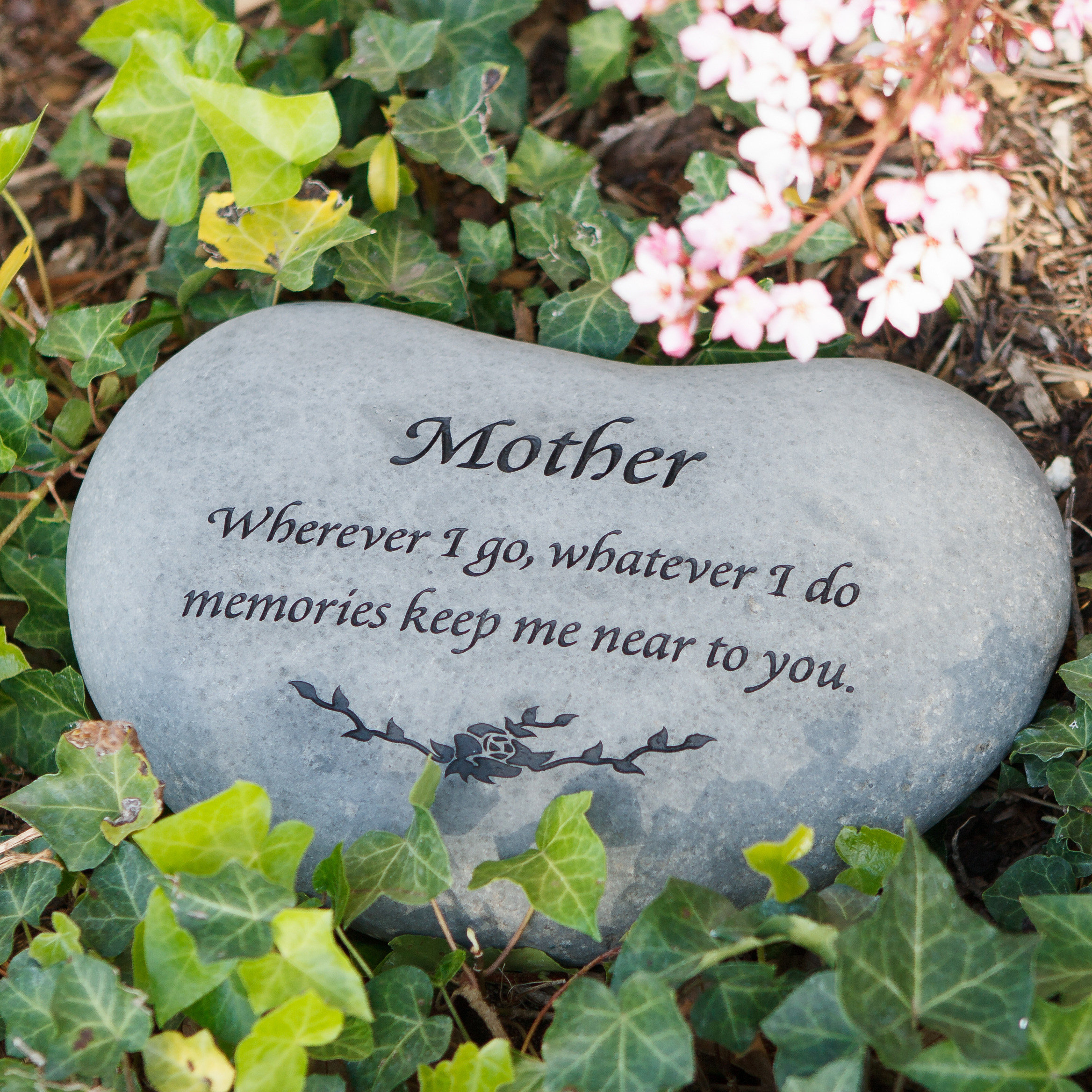 Trinx Carly Mother Memorial Stone | Wayfair