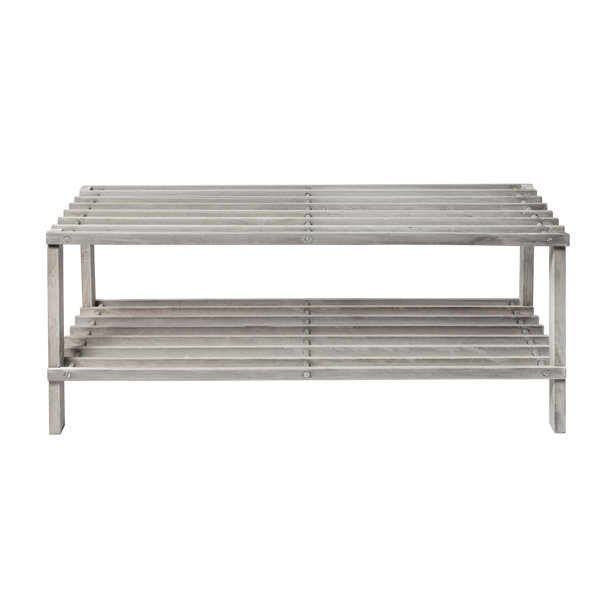 Highland Dunes 2-Tier 8 Pair Shoe Rack & Reviews | Wayfair