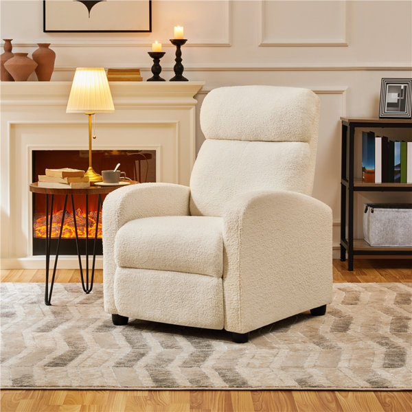 Wade Logan® Arvonio Upholstered Recliner & Reviews | Wayfair