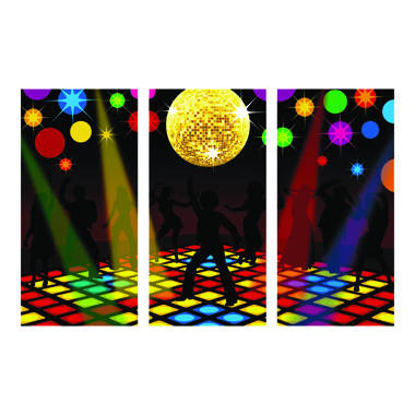 Star Cutouts Disco Couple Cardboard Standup & Reviews | Wayfair