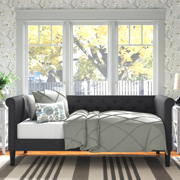 Red Barrel Studio® Cherno Upholstered Daybed & Reviews | Wayfair