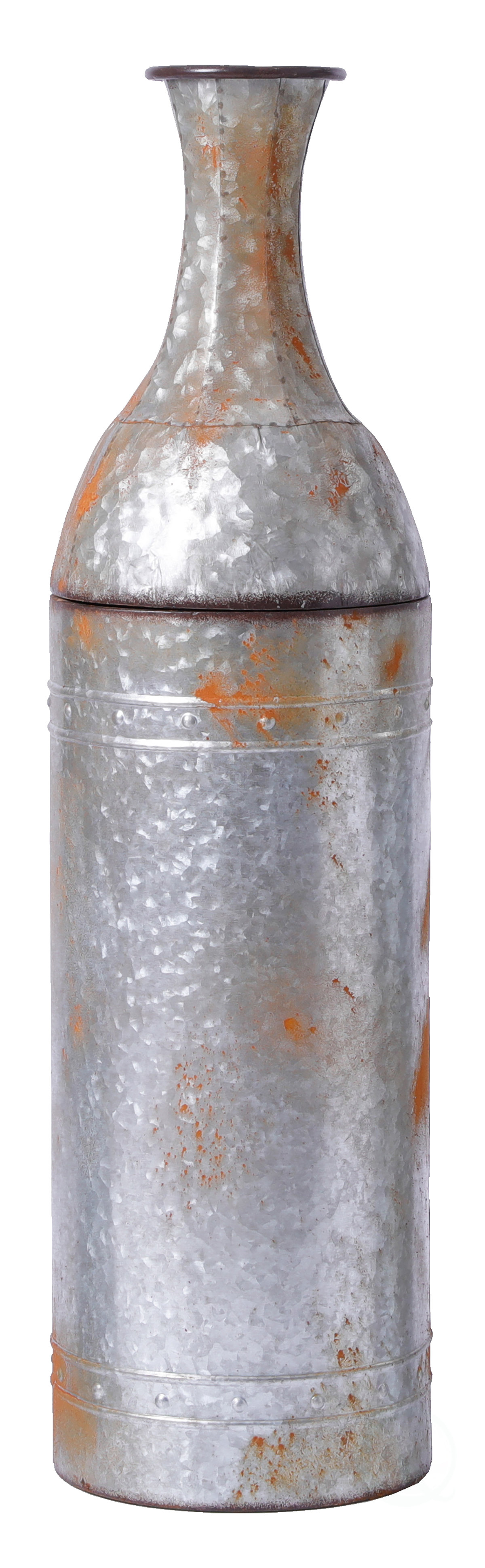 Gracie Oaks Hytop Metal Floor Vase & Reviews | Wayfair