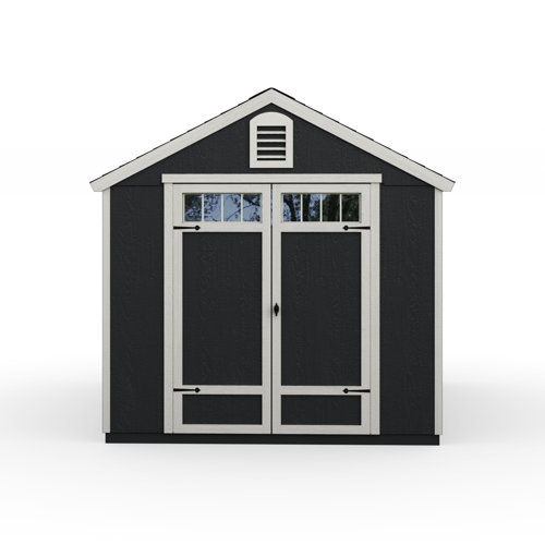 Handy Home Greenbriar 8 ft. W x 10 ft. D Wood Storage Shed With Floor ...
