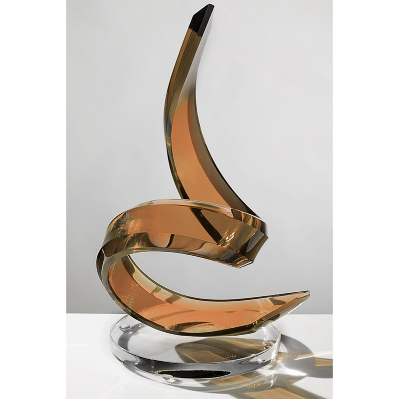Orren Ellis Zameir Acrylic Sculpture & Reviews | Wayfair