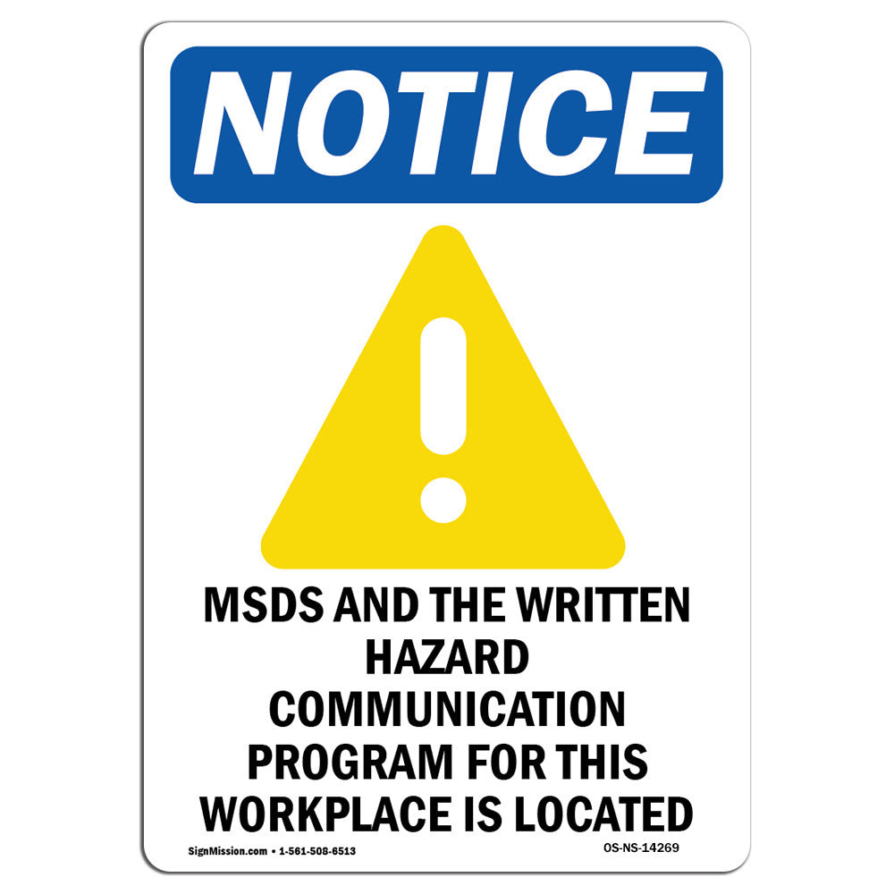 Msds Sign