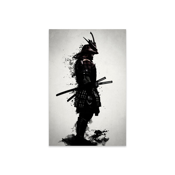 Red Barrel Studio® Armored Samurai Print On Acrylic Glass | Wayfair