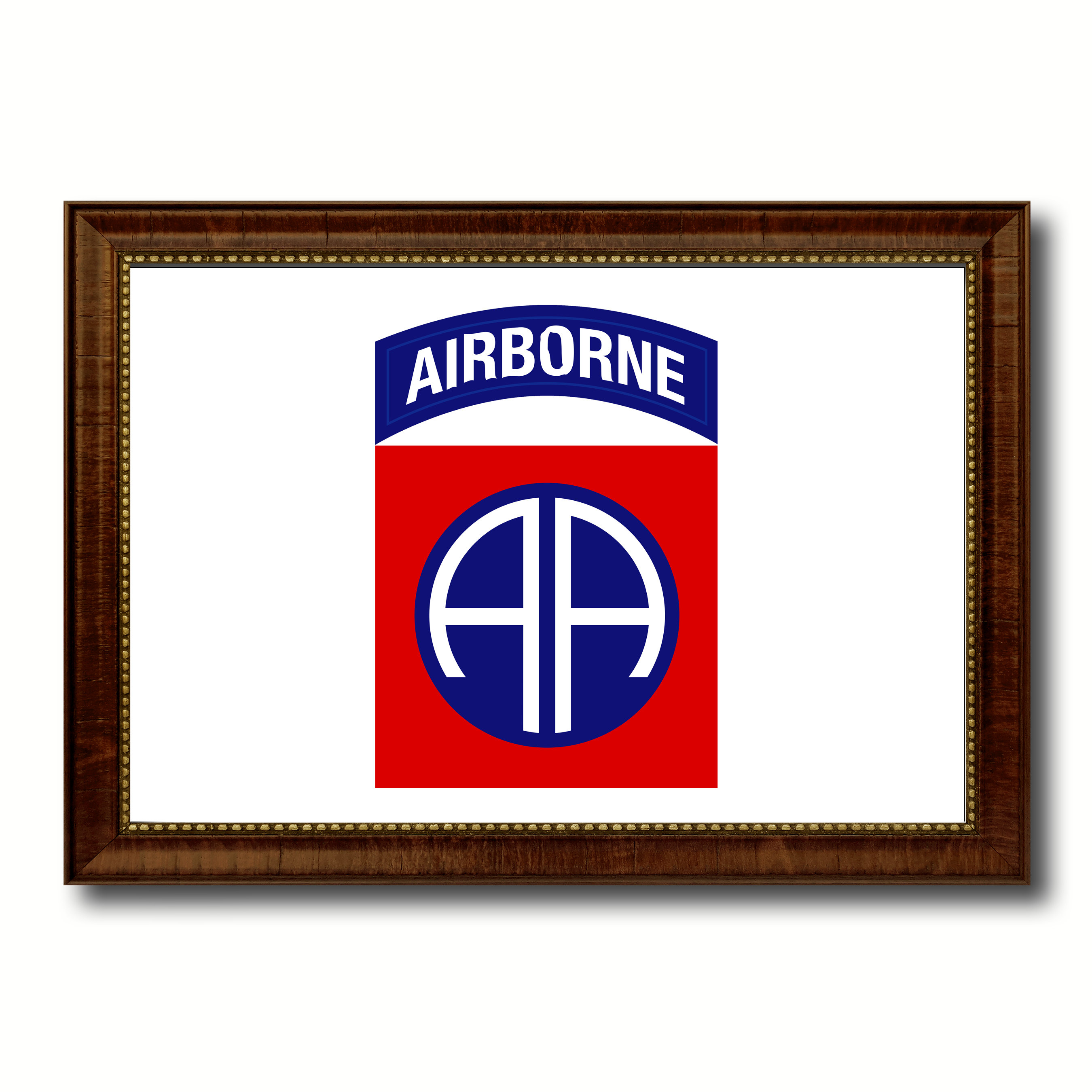 Williston Forge US Army 82Nd Airborne Military Flag - Picture Frame ...