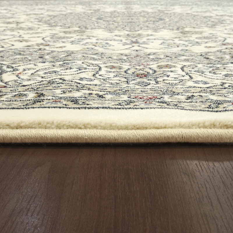 Astoria Grand Attell Performance Ivory/Cream Rug & Reviews | Wayfair