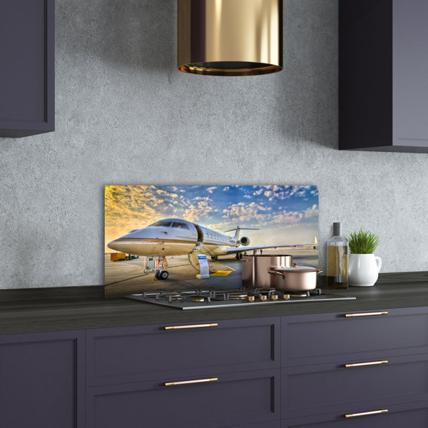 Ebern Designs Splashback - Backsplash - Cooker Hob Wall Splashback ...