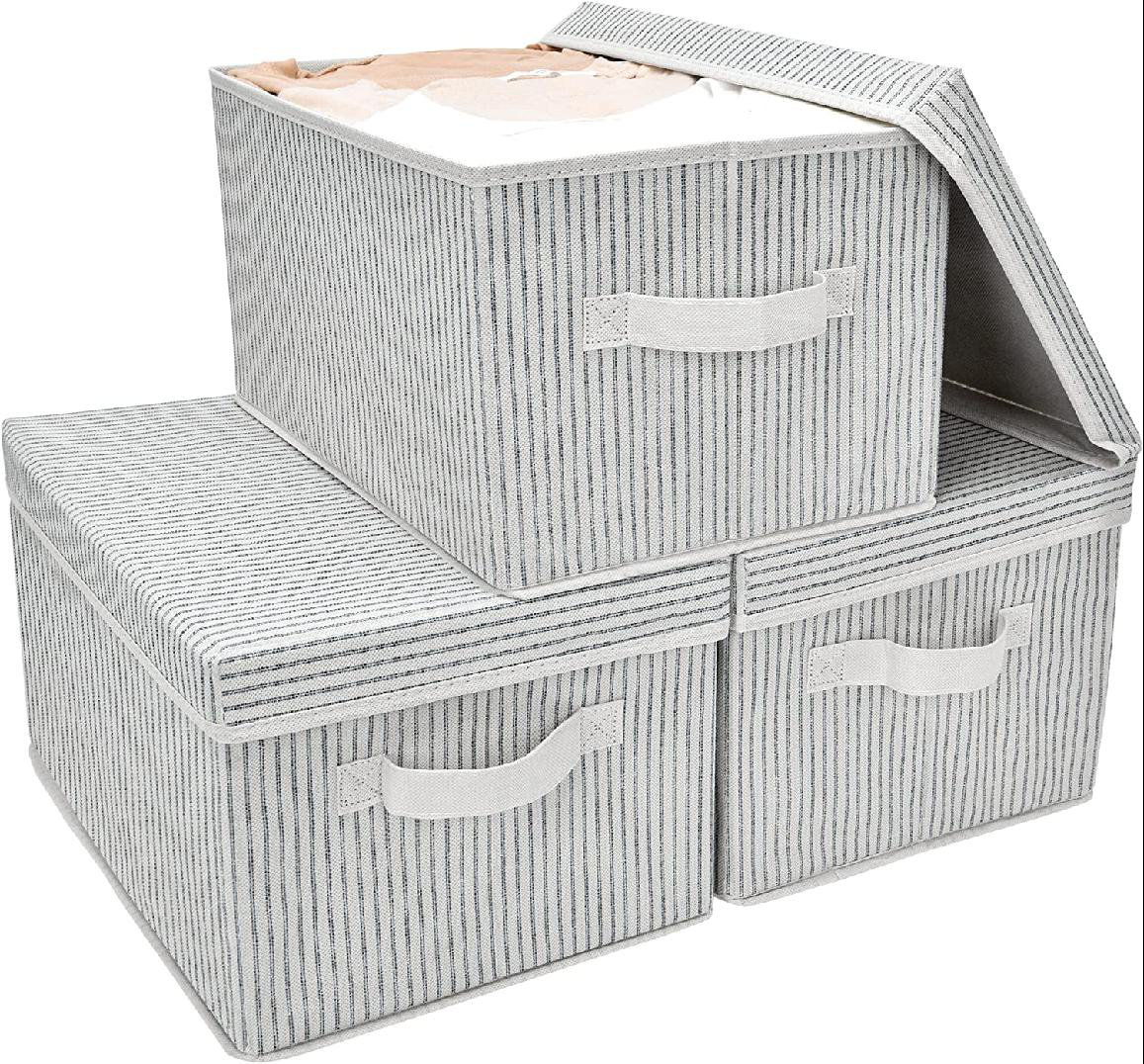 Highland Dunes Foldable Fabric Box | Wayfair
