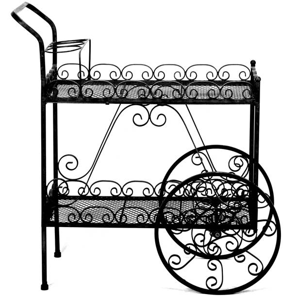 Darby Home Co Lenita Wheelbarrow Plant Stand & Reviews | Wayfair