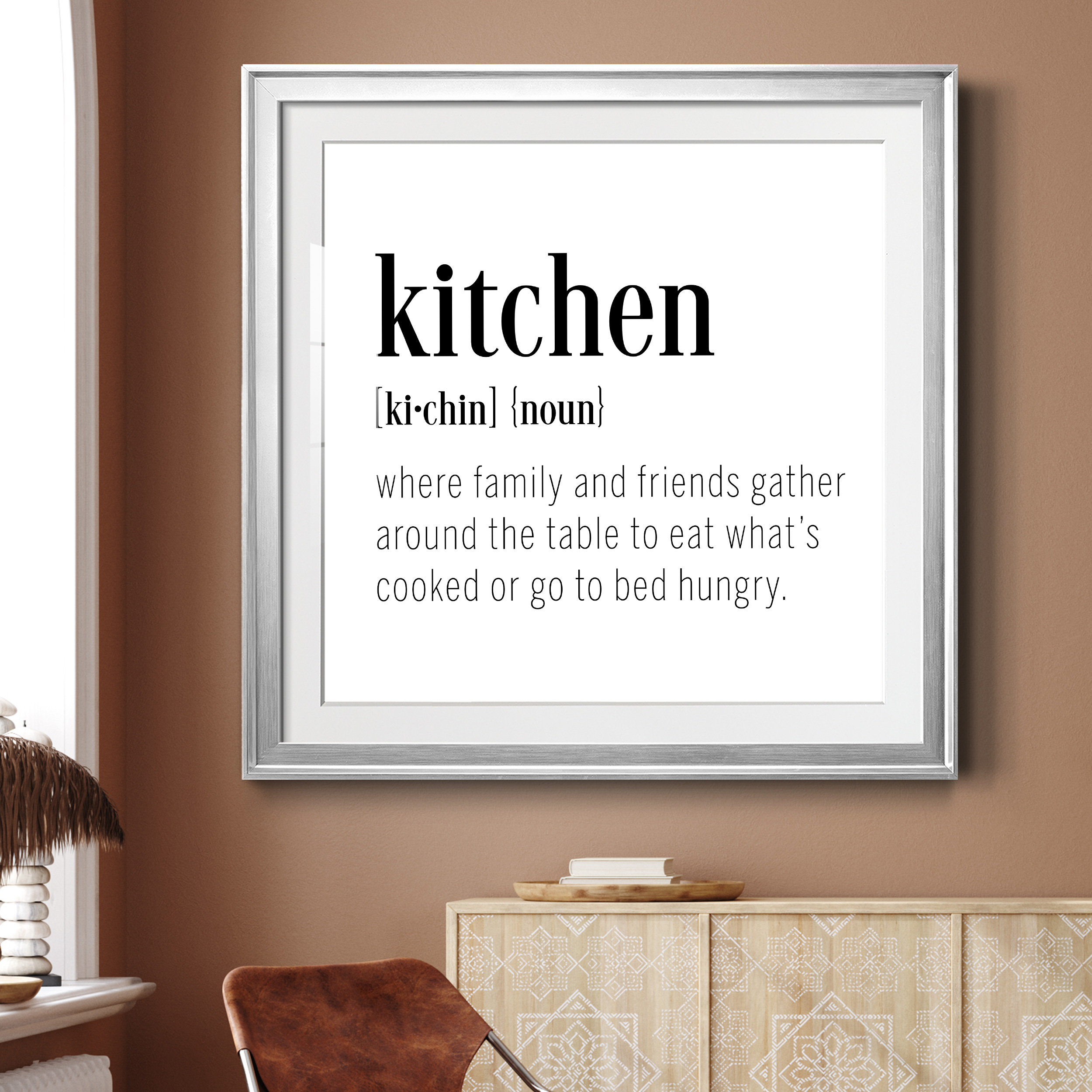 Trinx Kitchen Definition - Picture Frame Textual Art | Wayfair