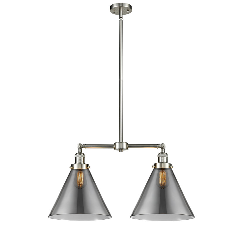 Gracie Oaks Runkle 2 - Light Kitchen Island Pendant | Wayfair