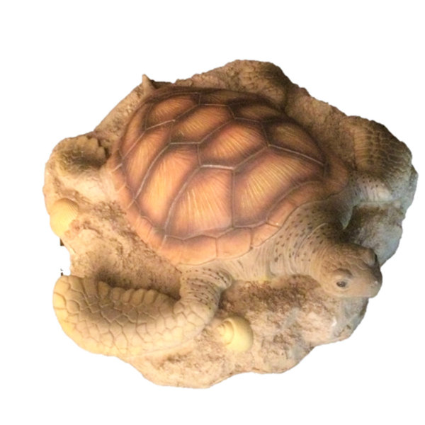 HomeStyles Life's a Beach Sea Turtle Coastal Stepping Stone & Reviews ...