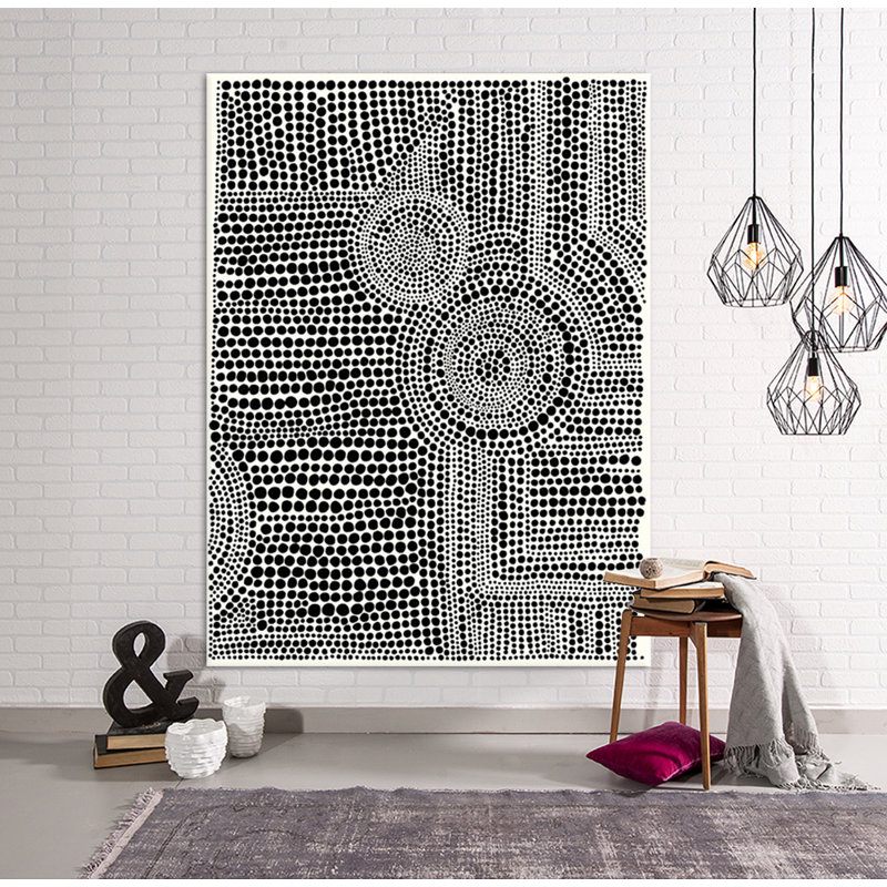 Brayden Studio® Clustered Dots A by Natasha Marie - Unframed Print on ...