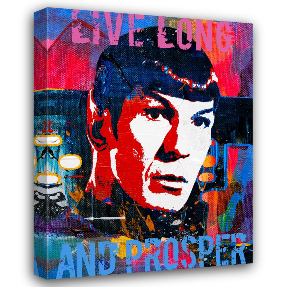 Trinx Cairo Live Long On Canvas by Steven Chambers Print | Wayfair