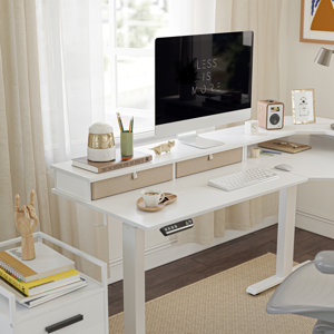 FEZIBO Color 63'' Desk & Reviews | Wayfair