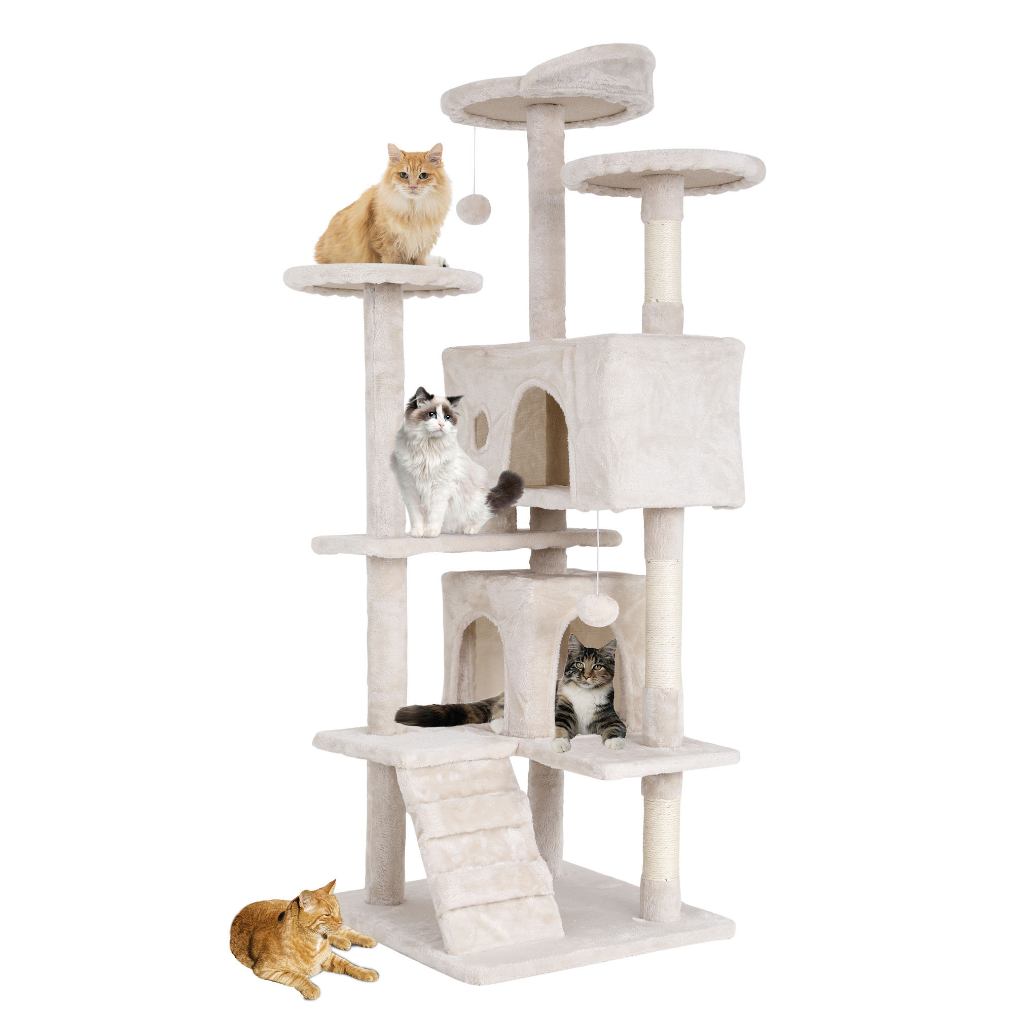 Tucker Murphy Pet™ 54' Ciannah Indoor Cat Tree | Wayfair
