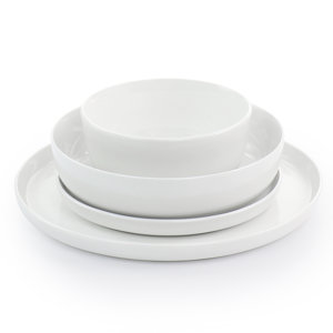 Gibson Home Ceramic Dinnerware Set - Service for 4 | Wayfair