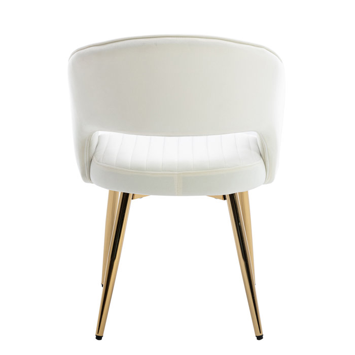 Everly Quinn Velvet Arm Chair & Reviews | Wayfair