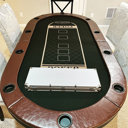 Barrington Billiards Company Charleston Premium Texas Hold'em 84" 10 ...